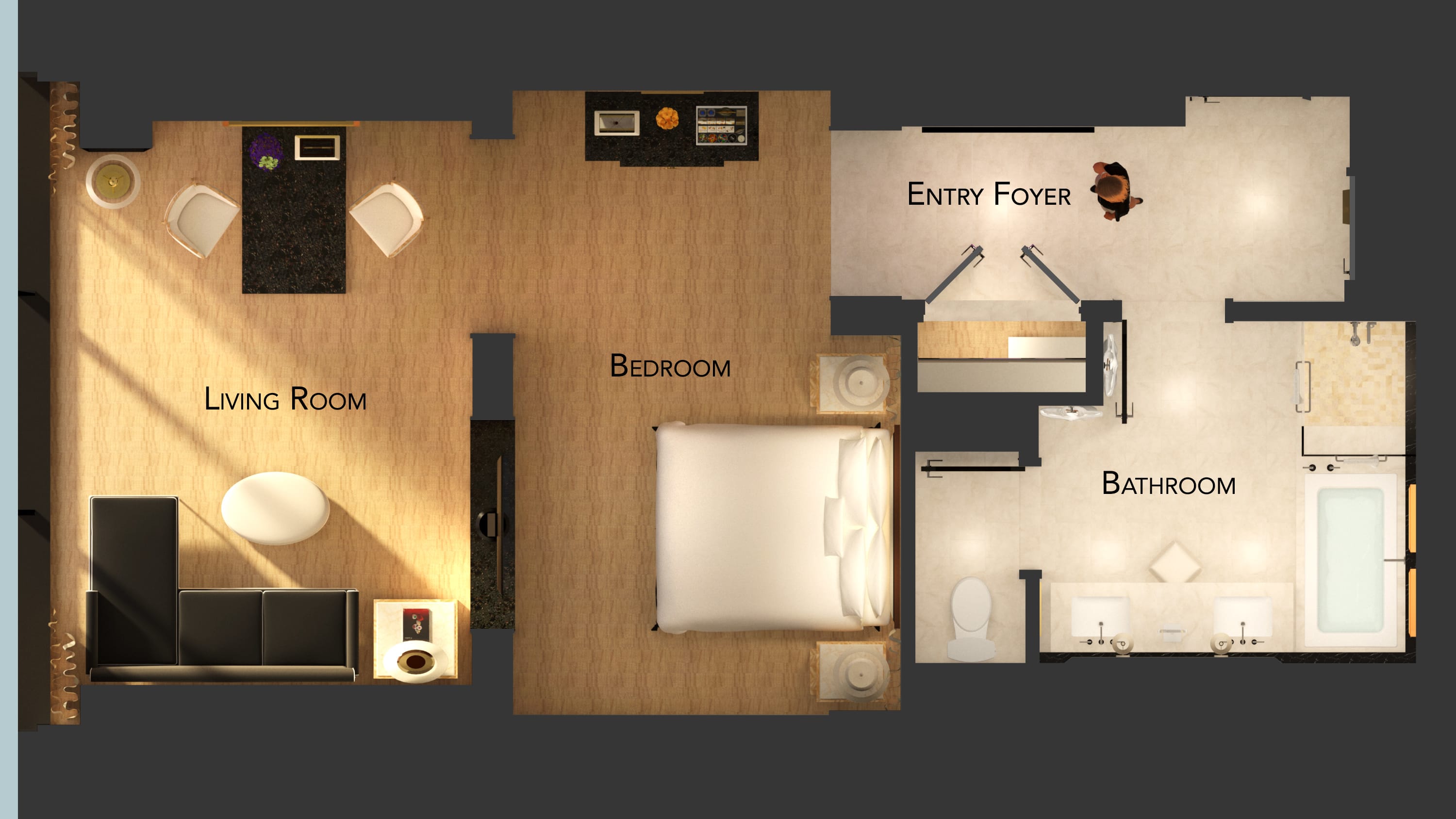 Luxury Hotel Suite Floor Plan | Viewfloor.co